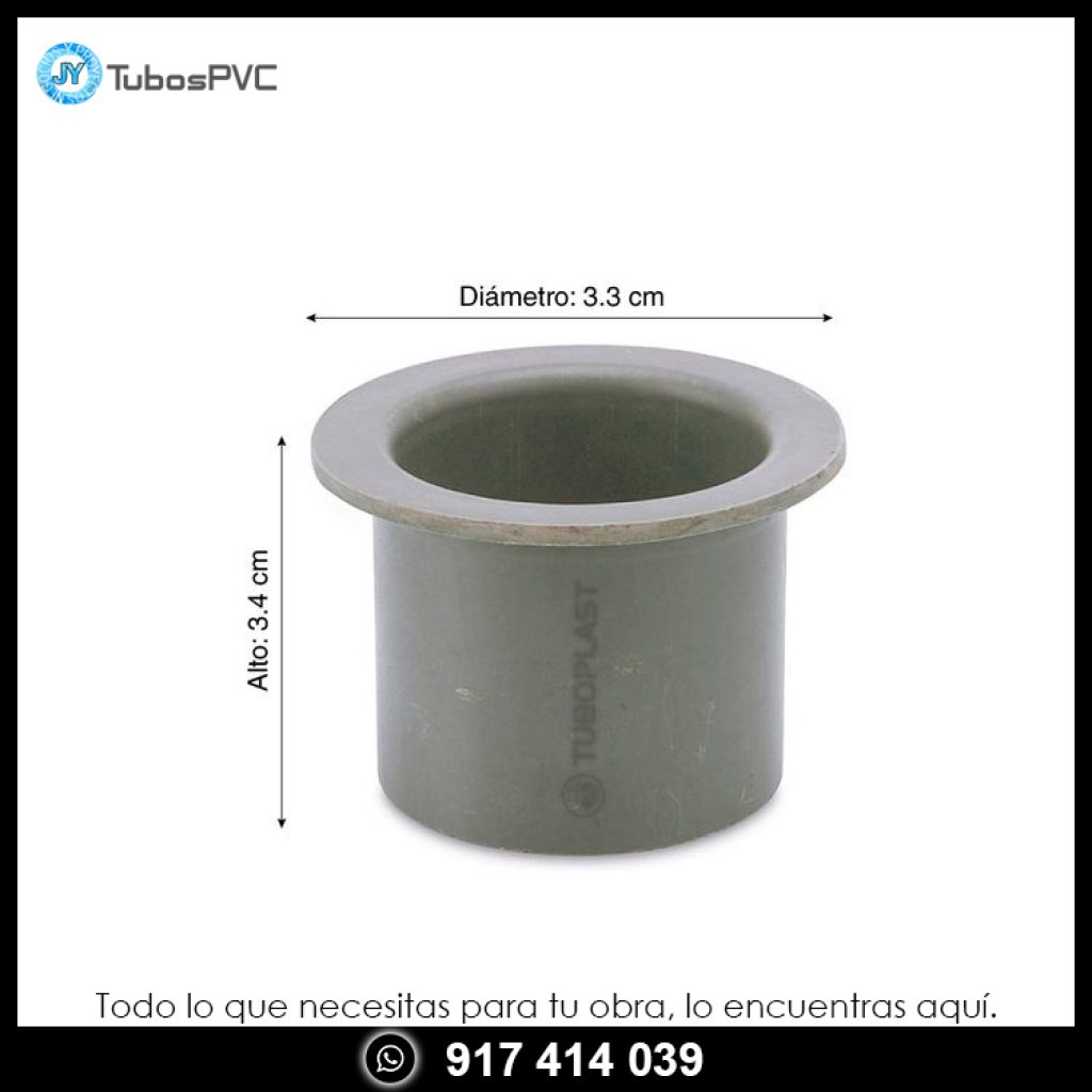 Conector SAP Tuboplast 1" - Tubos de PVC | Ferretería general en Lima